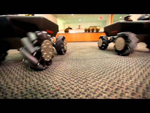 Mecanum-wheeled Robots