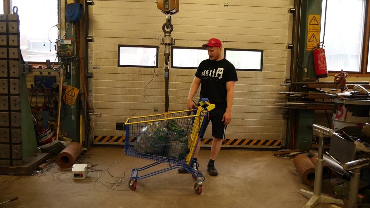 Shopping Cart Weight Test