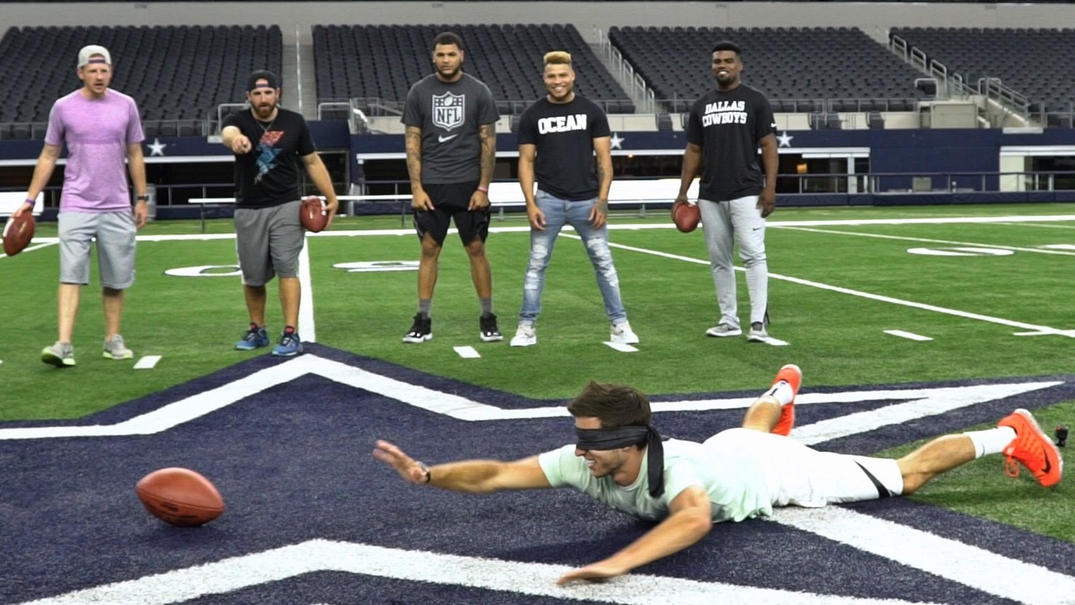 Dude Perfect vs. NFL Players