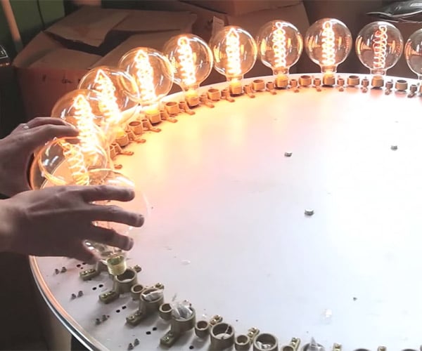 How Handmade Light Bulbs Are Made
