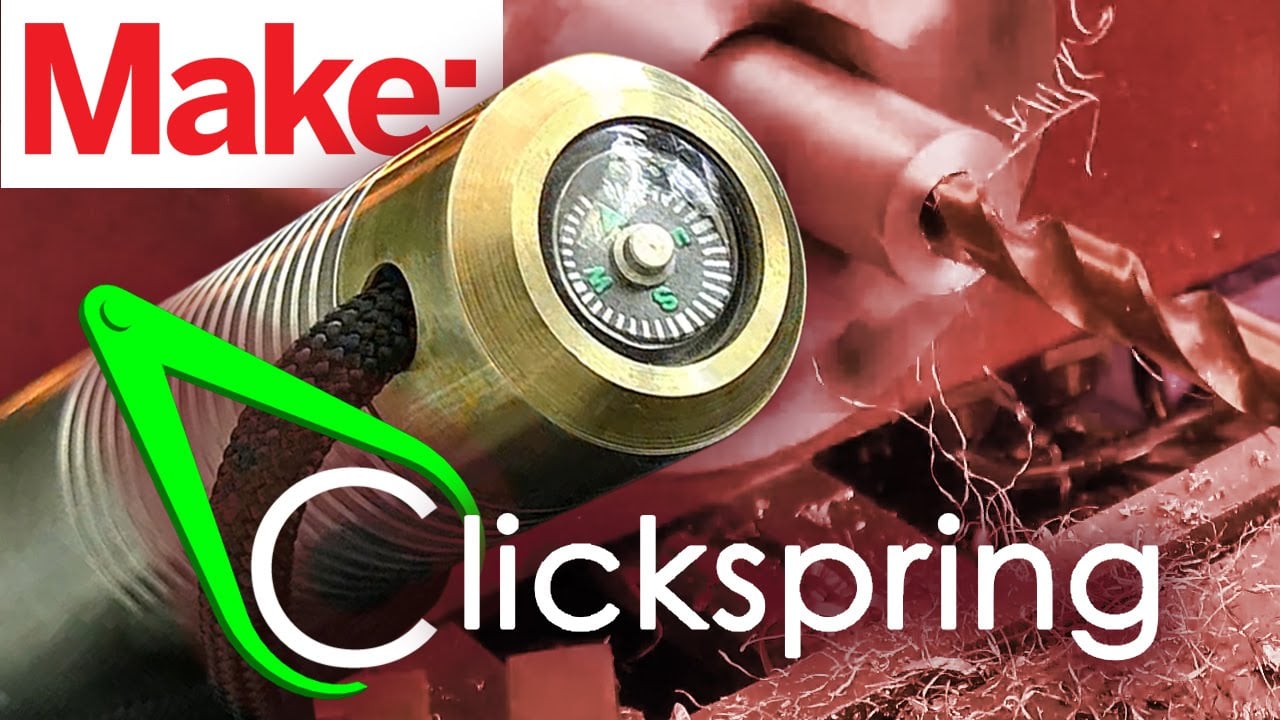 Start a Fire Even in Strong Winds with Clickspring's Fire Piston
