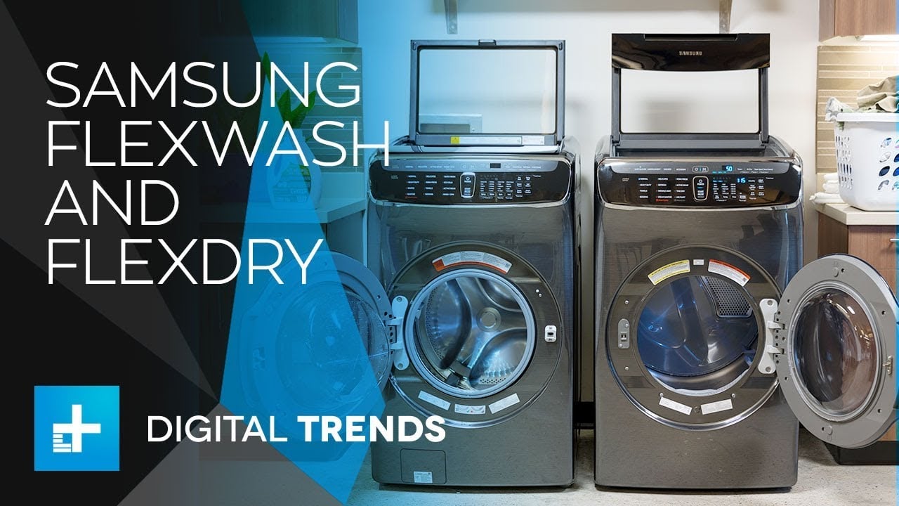 Samsung's New Washing Machines & Dryers Are Two Machines in One