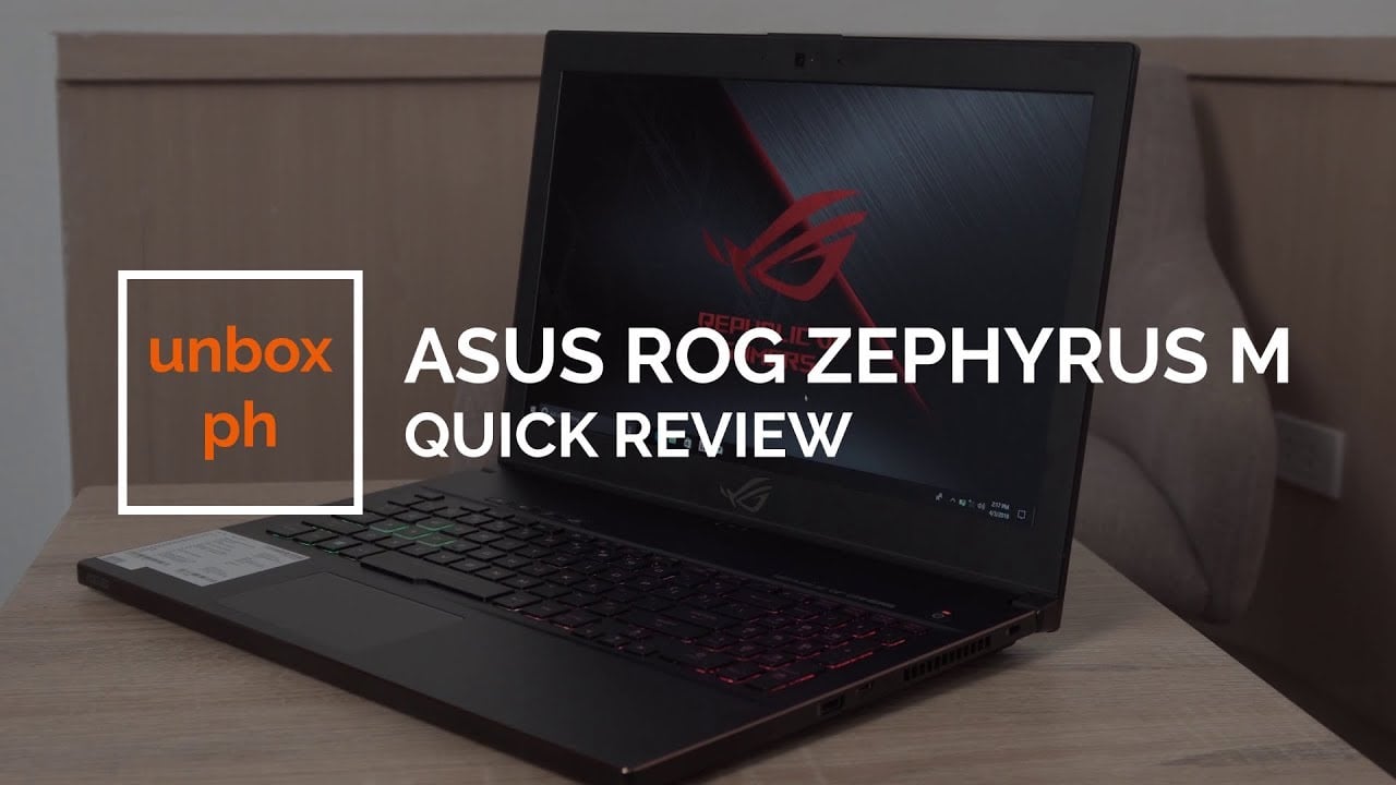 The ASUS Zephyrus Returns with a More Conventional Keyboard Layout