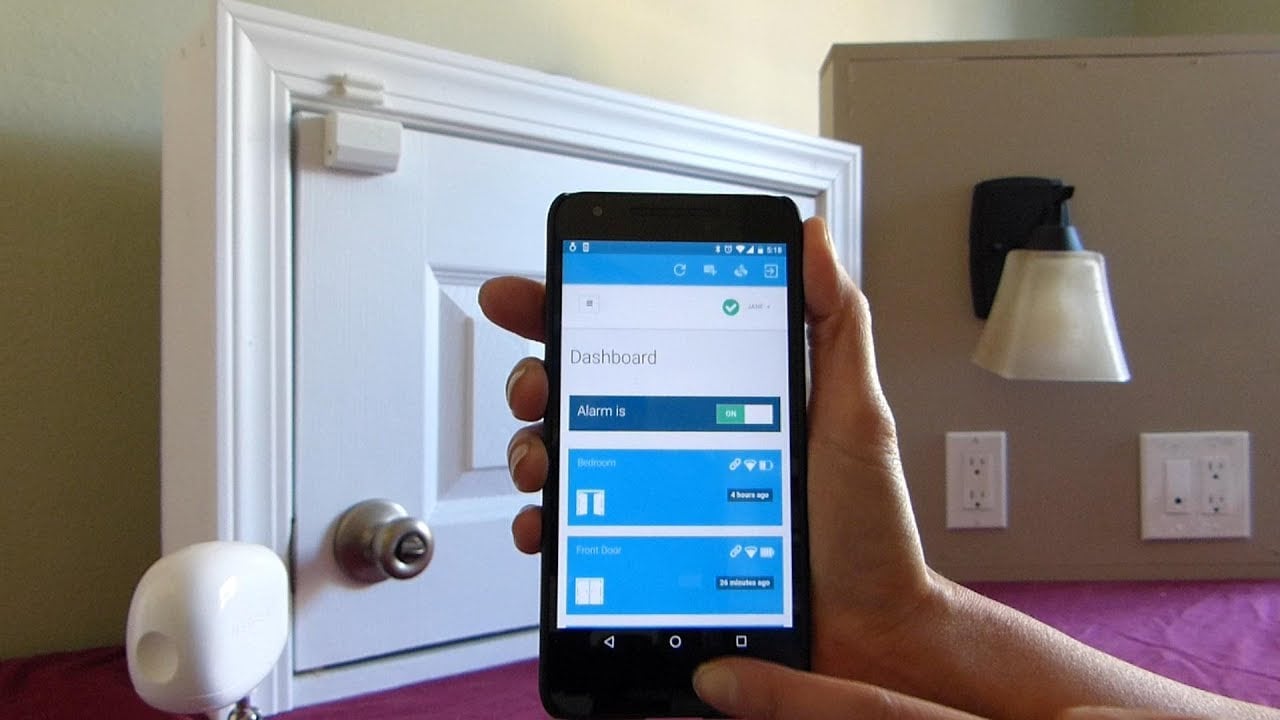 This Door Sensor Triggers Alerts or Other Home Automation Devices