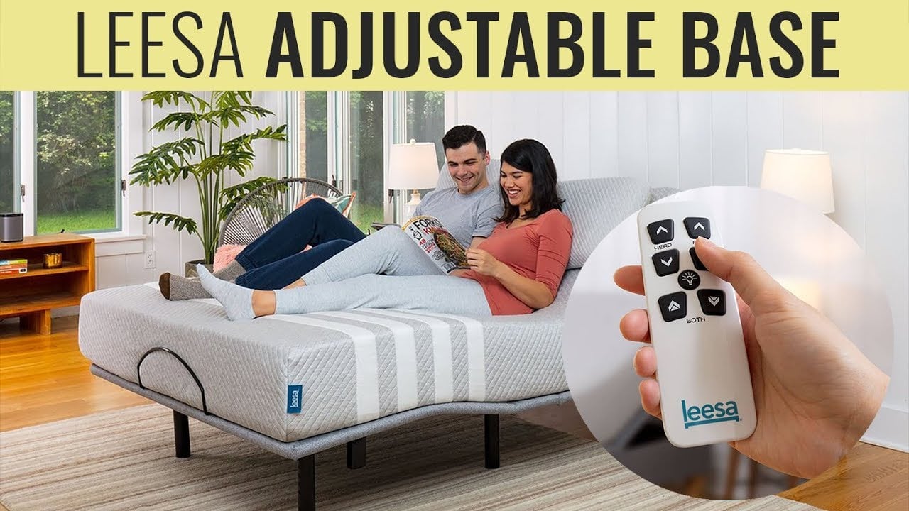 The Leesa Adjustable Bed Has Unlimited Configurations