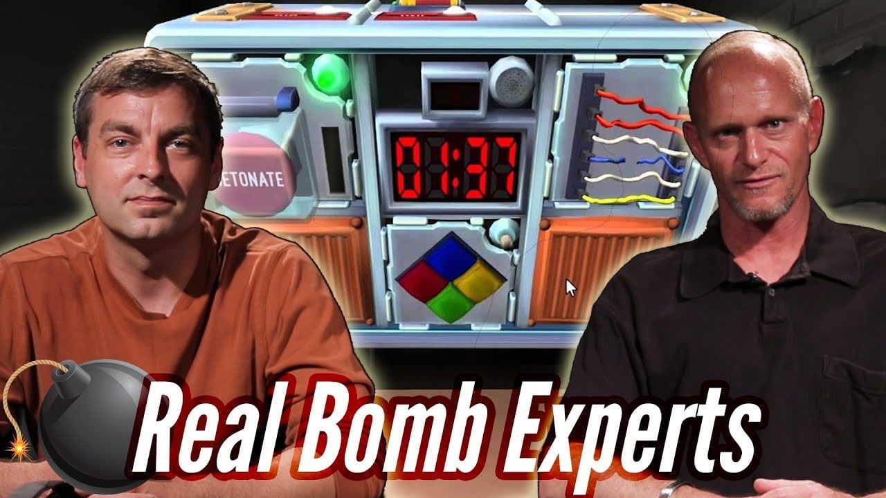 Actual Bomb Squad Team Tries to Defuse a Virtual Bomb