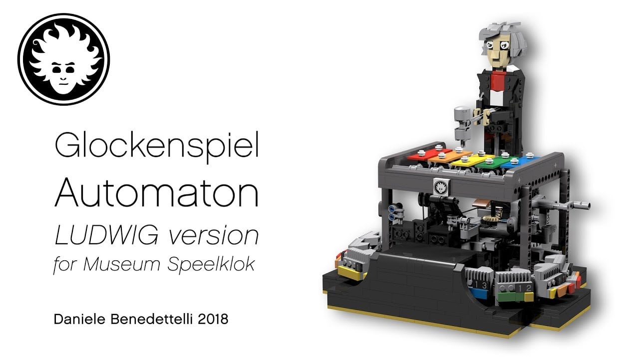 This LEGO Automaton Plays Beethoven