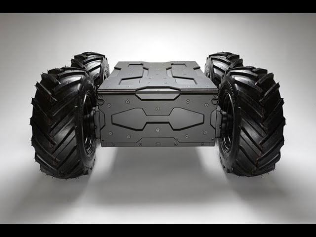 The Super Mega Bot is a Rugged, All-Terrain Remote Controlled Robot