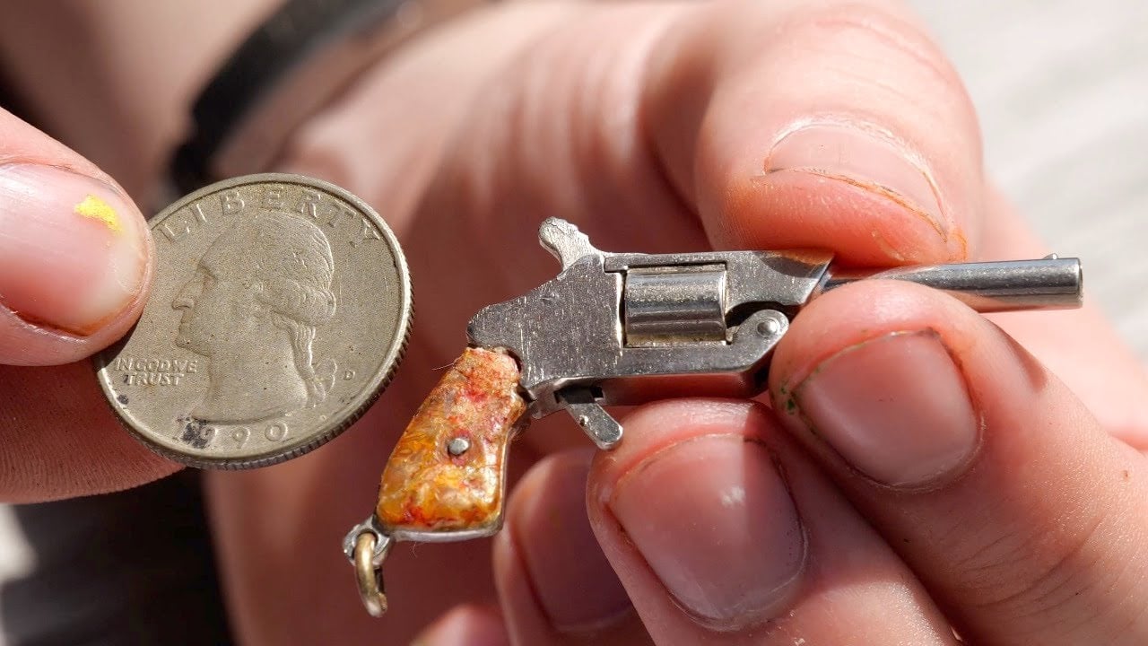 How a Firing a Tiny Gun Looks in Slow Motion
