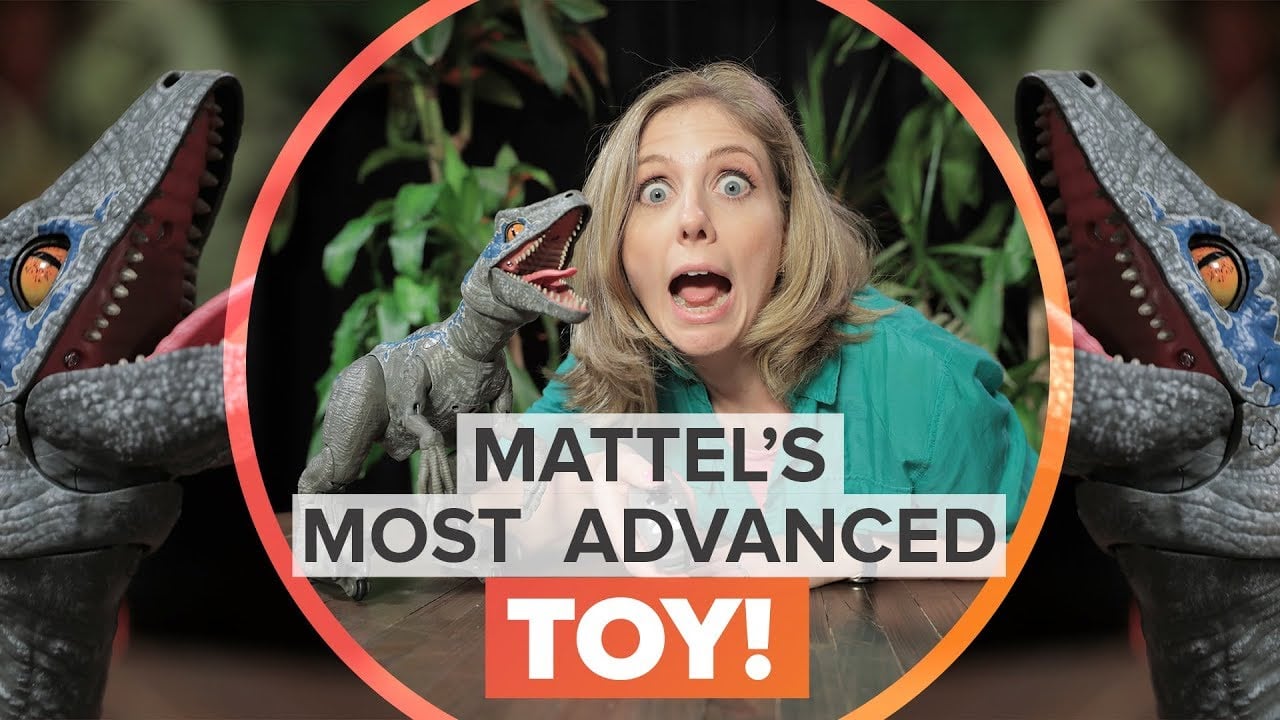 Mattel's Jurassic World Alpha Training Blue Is The Coolest Robot Toy of ...