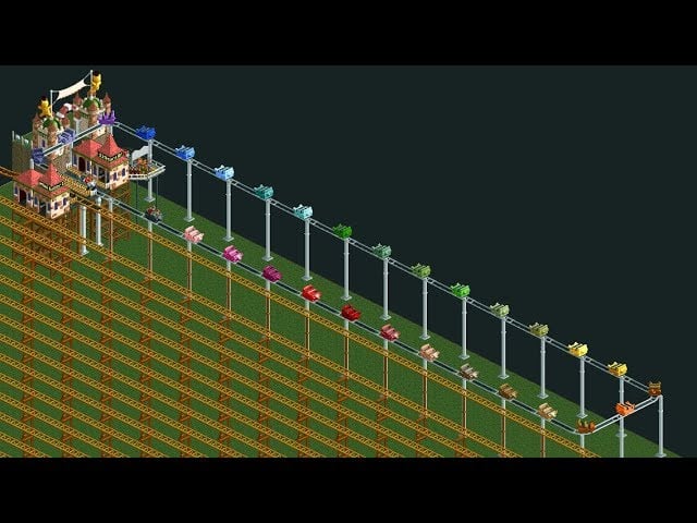 This Video Game Roller Coaster Takes 12 Years to Complete