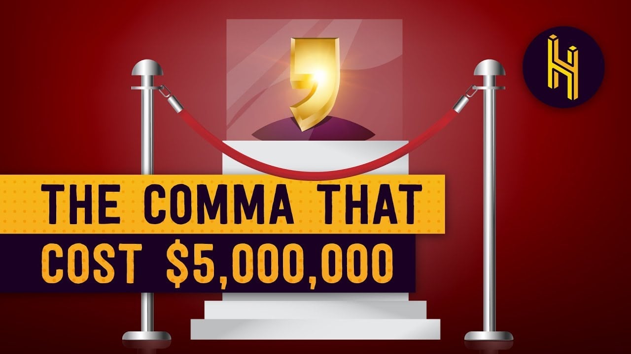 These Typographical Errors Ended up Costing Millions of Dollars