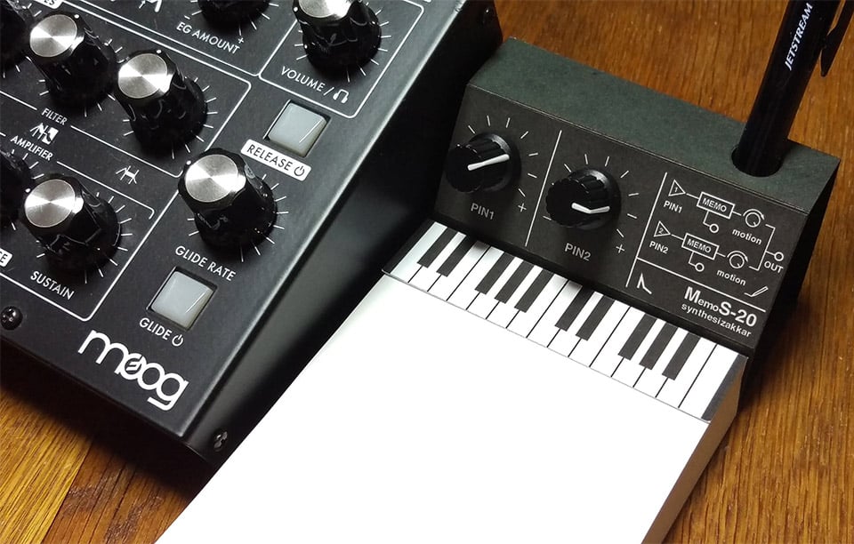 These Notebooks and Memo Pads Look Like Synthesizers