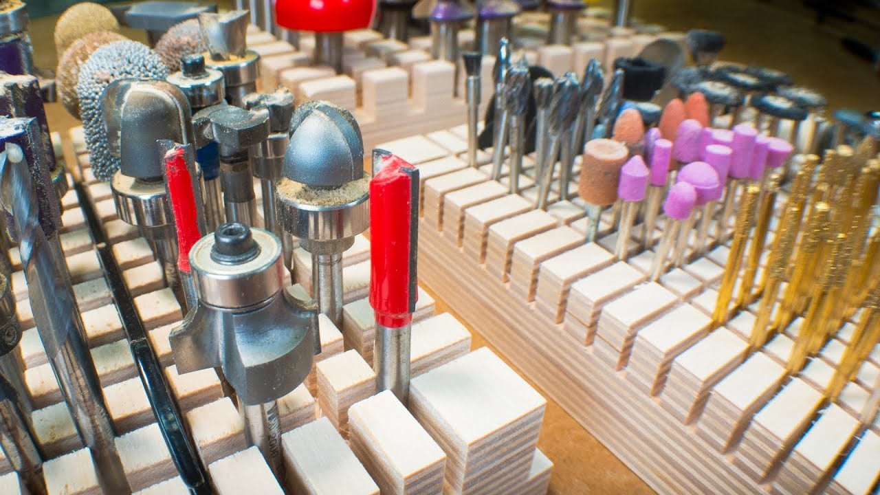 How to Make a Wooden Bit Organizer in Just 5 Minutes