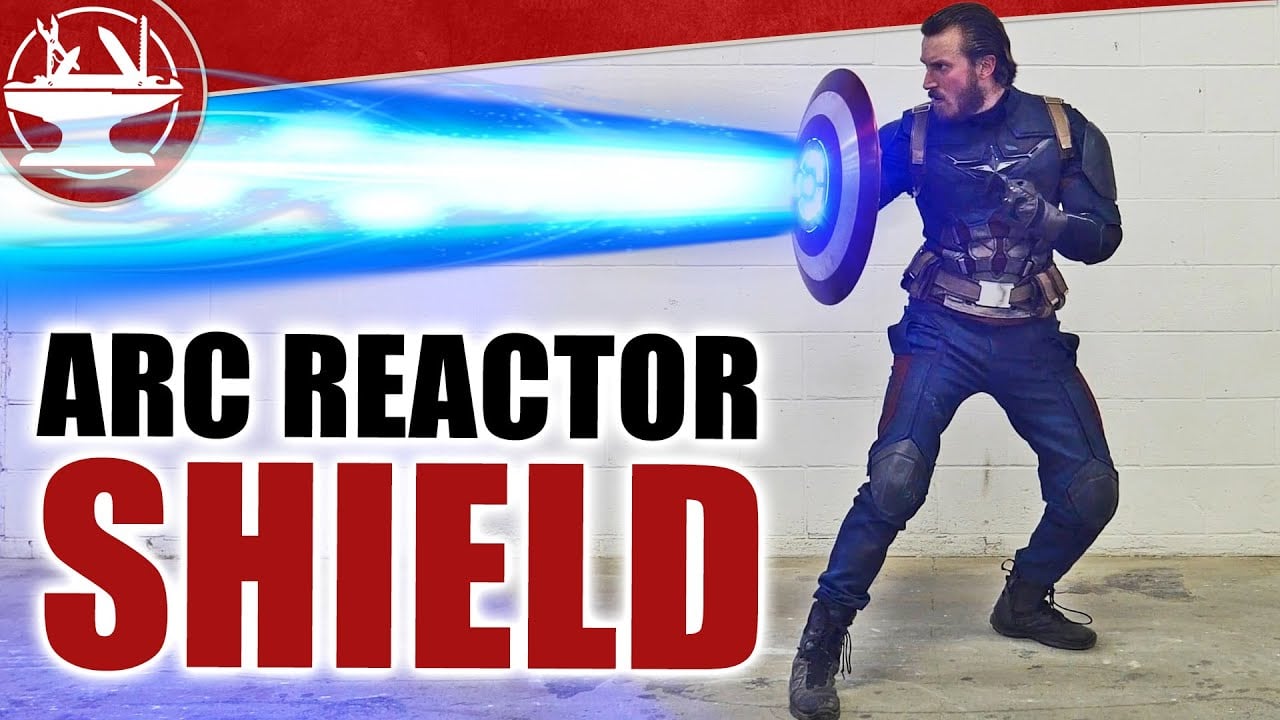 If Captain America Had Iron Man's Technology: The Arc Reactor Shield