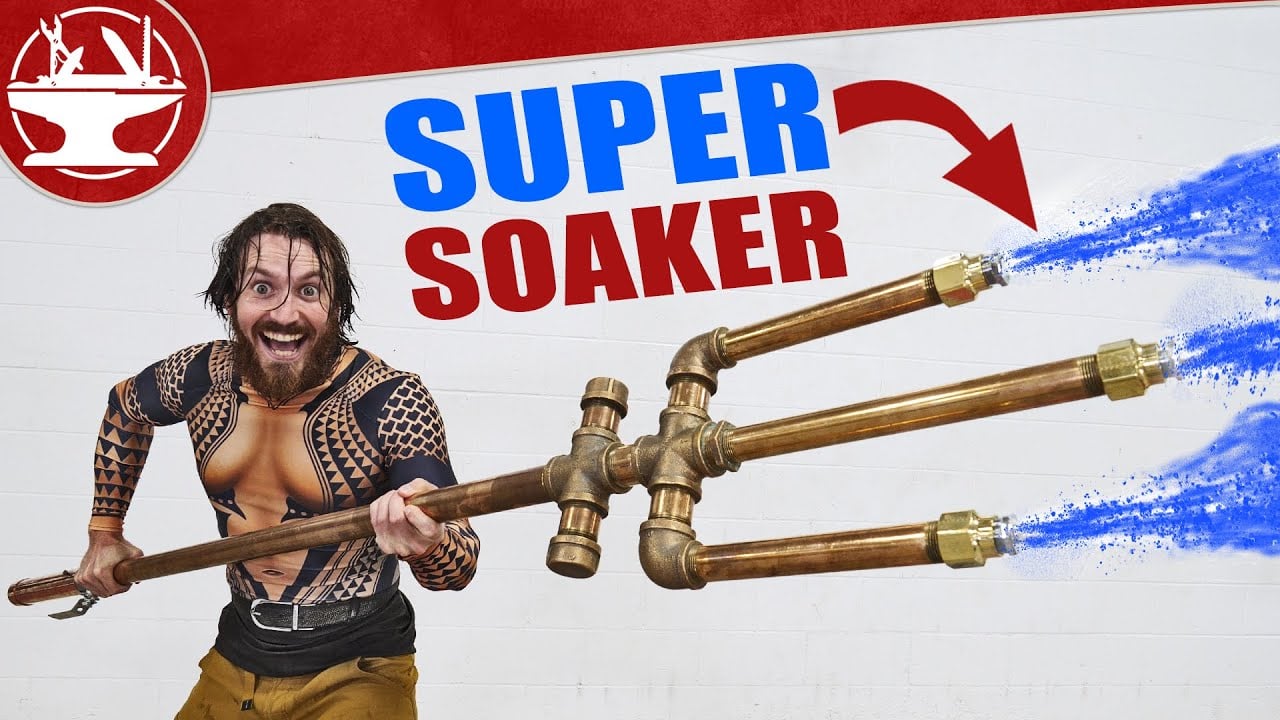 Building an Aquaman Trident Water Cannon