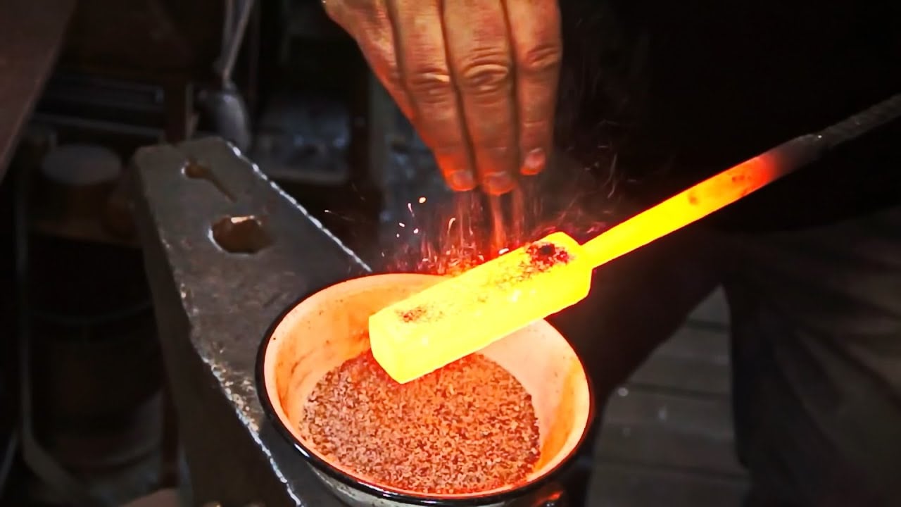 Making Damascus from Coins