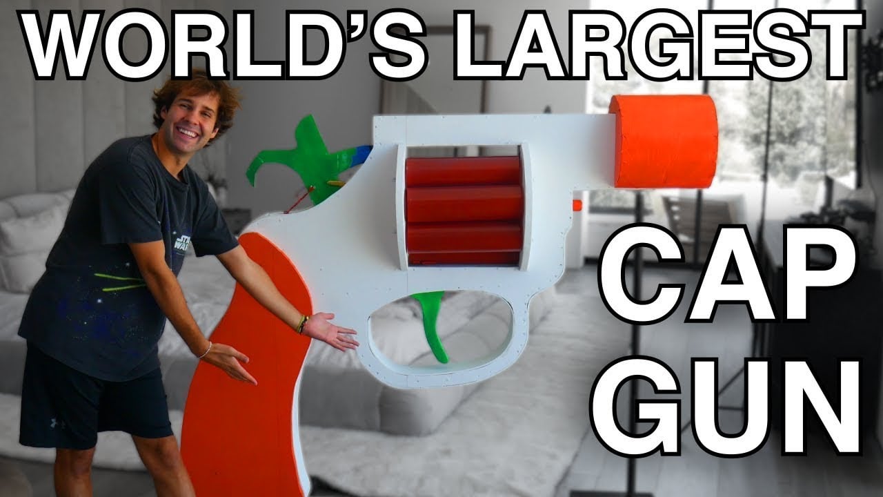 The World's Largest Cap Gun Packs a Punch