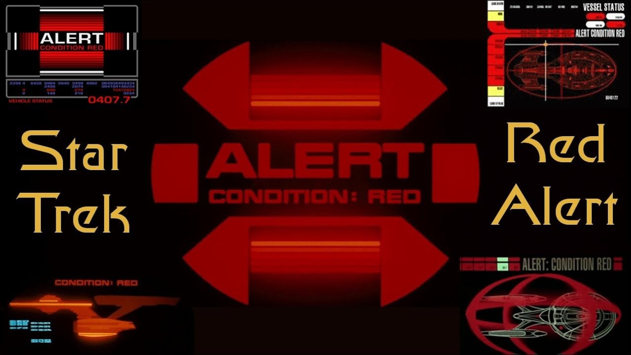 How The Star Trek Red Alert Has Changed Over the Years