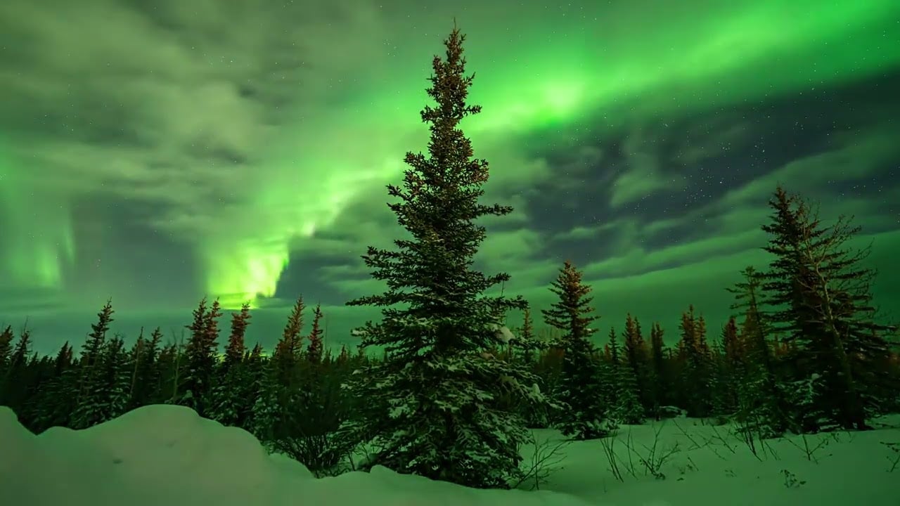 Photographer Captures Incredible Aurora Borealis 4K Time-Lapse Footage ...