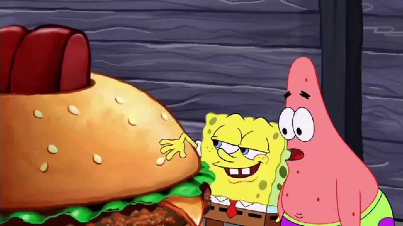 Patrick Eating Sandwich