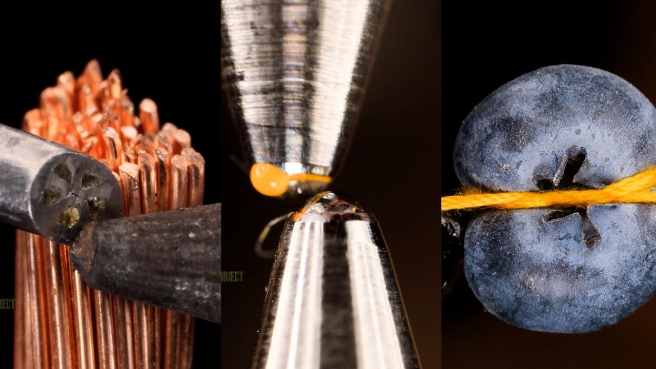 Satisfying Macro Zoom Photography of Everyday Objects Interacting