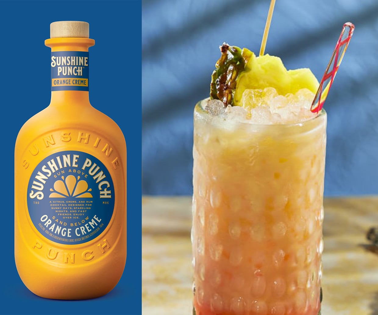 Sunshine Punch Is a Boozy Orange Creamsicle in a Glass
