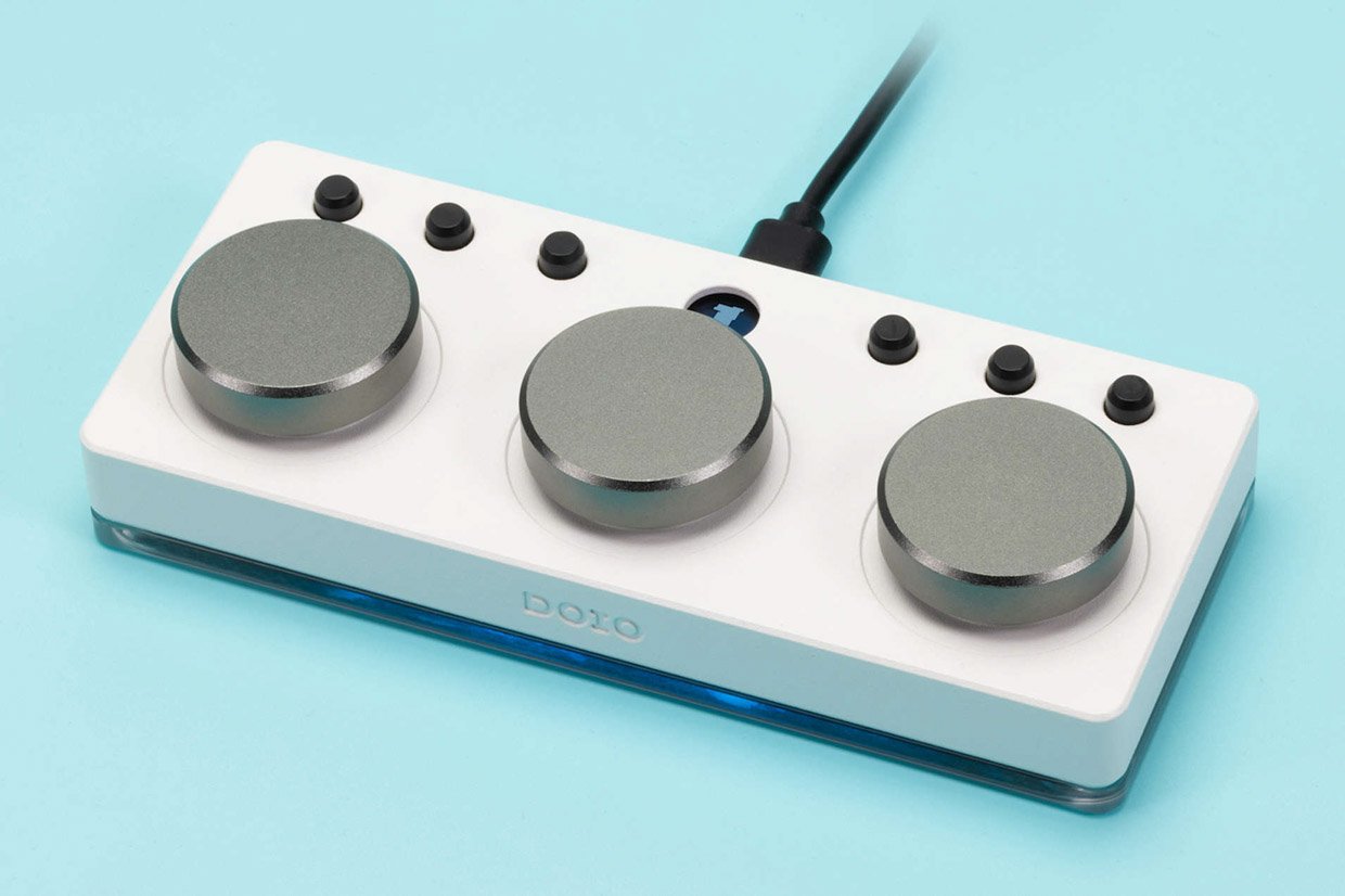 Stay in Control with the DOIO Aluminum Alloy Encoder Console Stay in Control with the DOIO Aluminum Alloy Encoder Console