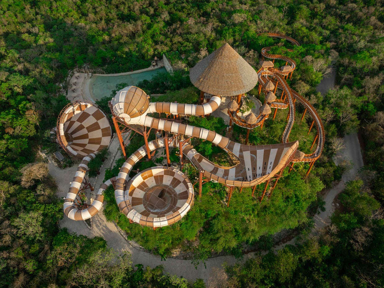 The Toboganxote Is a Wild 5-in-1 Waterslide in Riviera Maya, Mexico