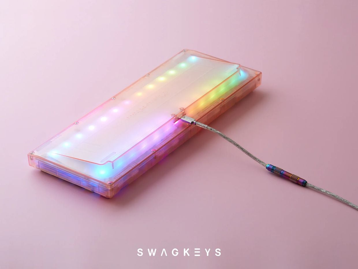 We Can't Believe This Sweet Transparent Keyboard is Only $50