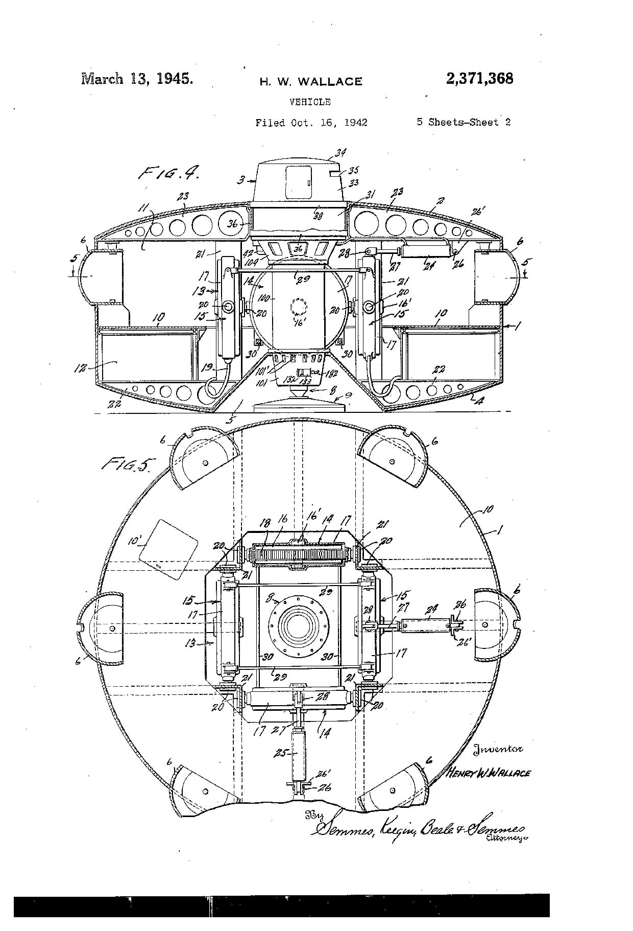 The Wallace Leaping Tank Hopped Around on a Single Leg