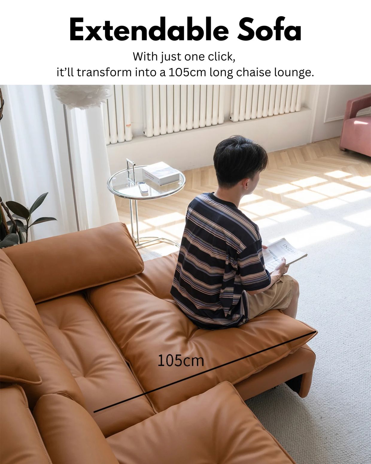 Extendable couch bed store