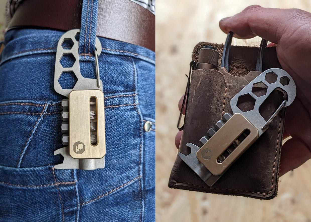 Drivr2L Pocket Driver Packs Lots of Tools on Your Belt Loop