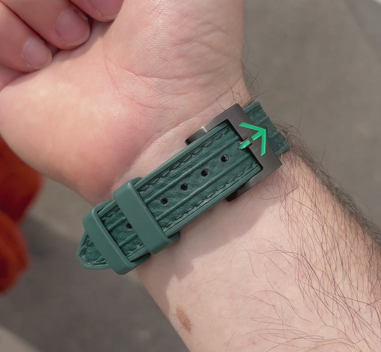 This Fire Exit Watch Reminds Us of Portal for Some Reason