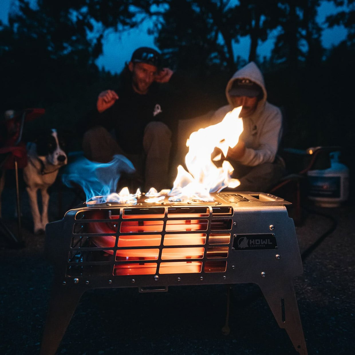 The Howl R4 Propane Fire Pit Burns as Hot as a Wood Campfire