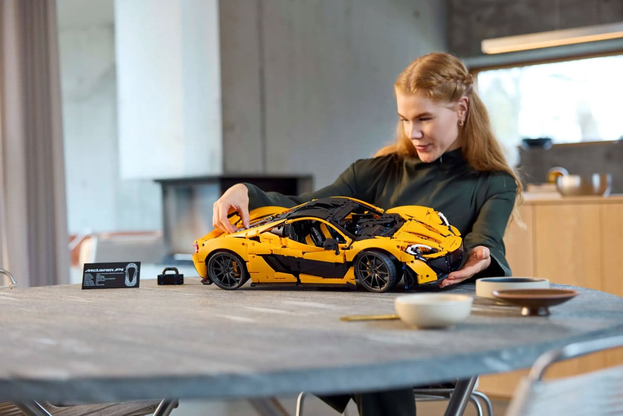 LEGO Technic McLaren P1 Scales Down a Hybrid Supercar