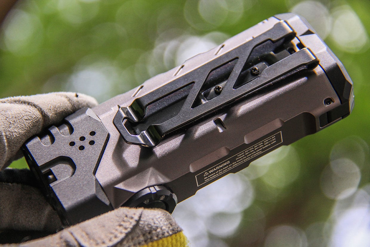 This Compact and Rugged Flashlight is Also a Floodlight and a Power Bank