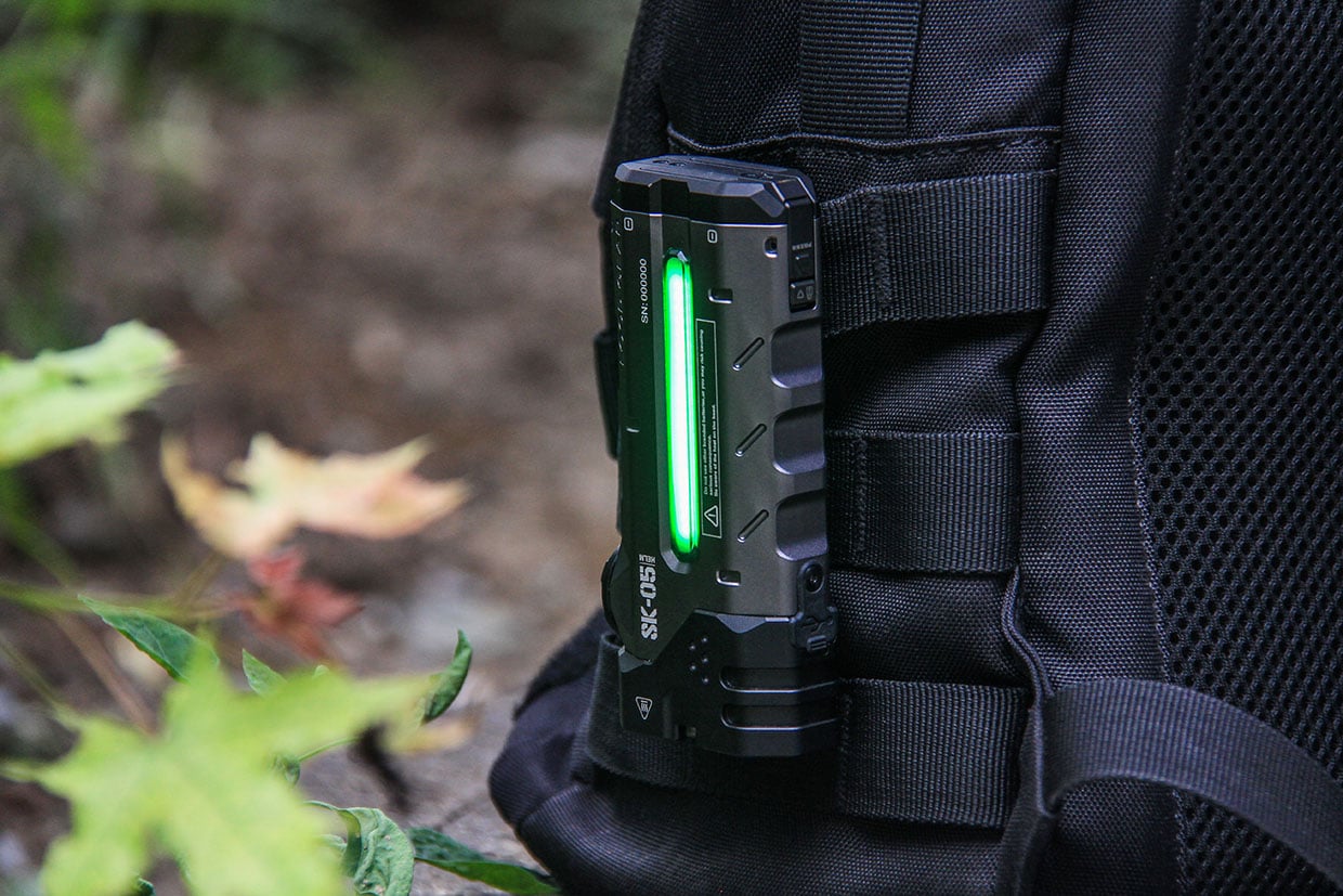 This Compact and Rugged Flashlight is Also a Floodlight and a Power Bank