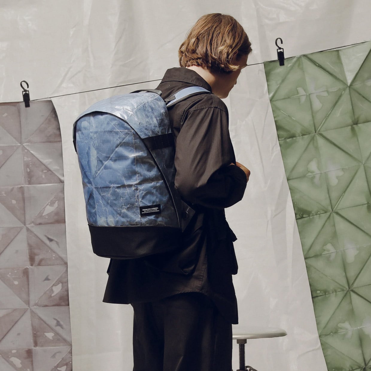 Each Ridgepack Engineered Garments Dyed Backpack Has a Unique Finish