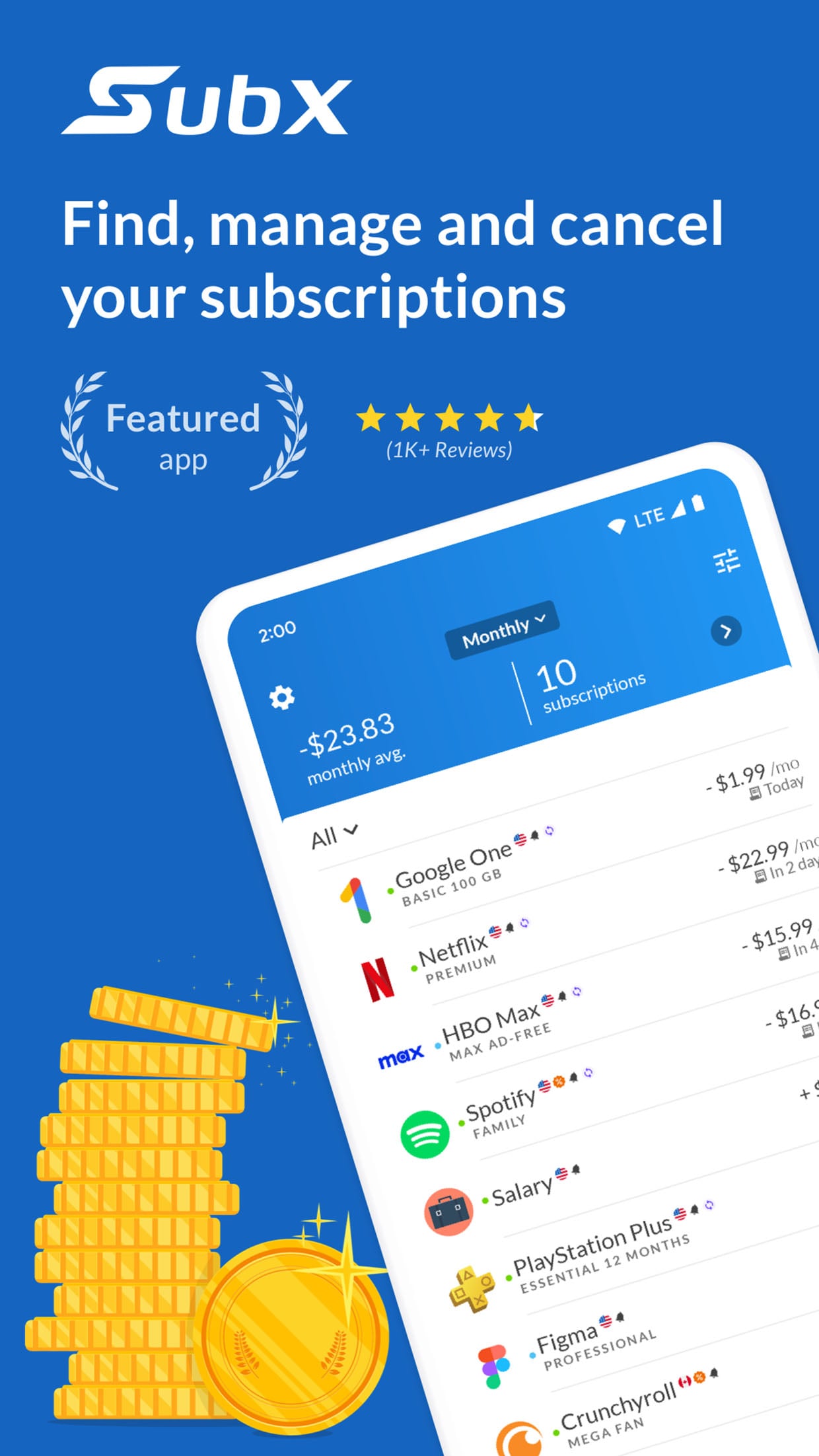 This Smartphone App Makes It Easy to Track and Save on Your Subscriptions