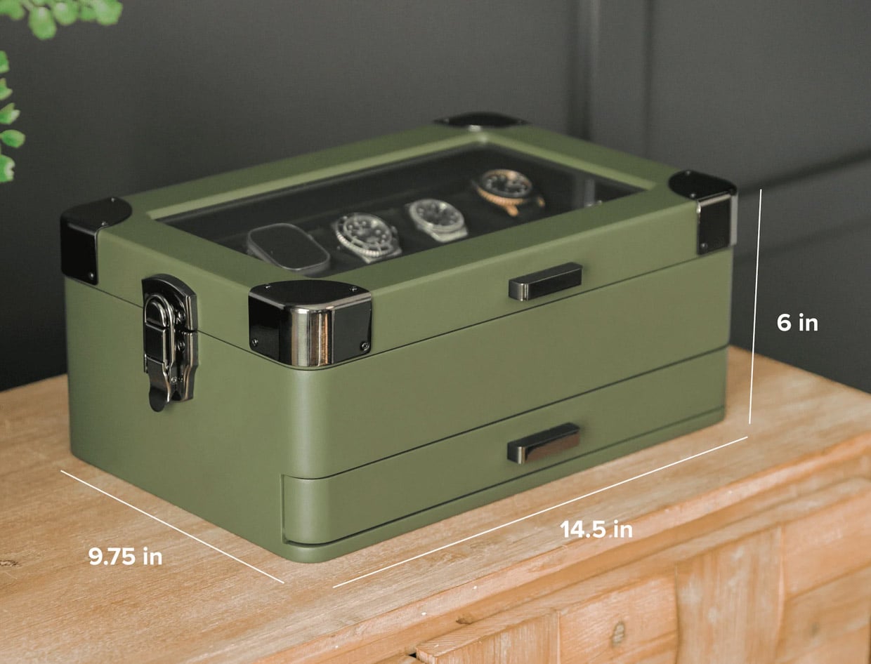 Barton Military Modular Watch Box