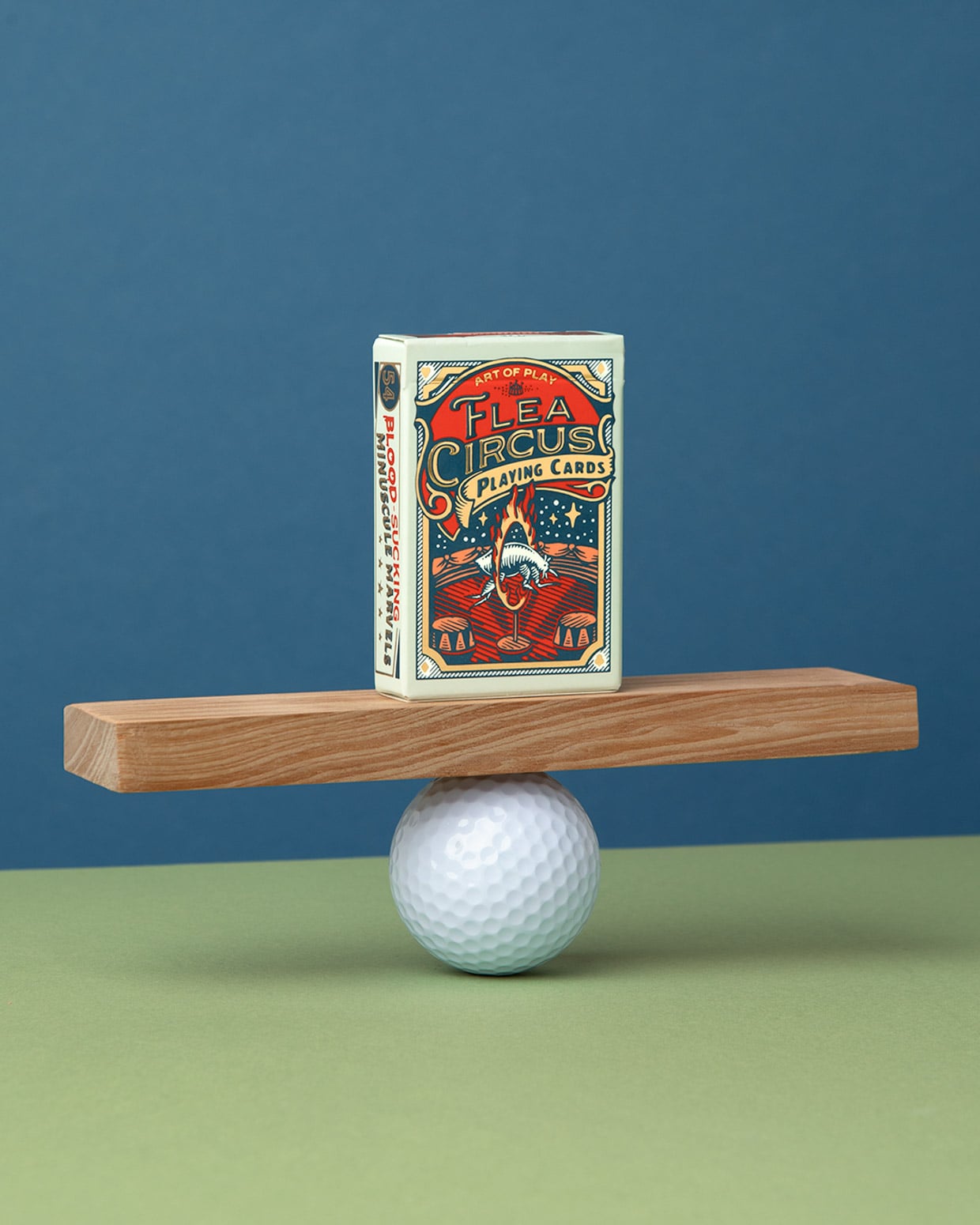 These Flea Circus Playing Cards Are Half the Normal Size