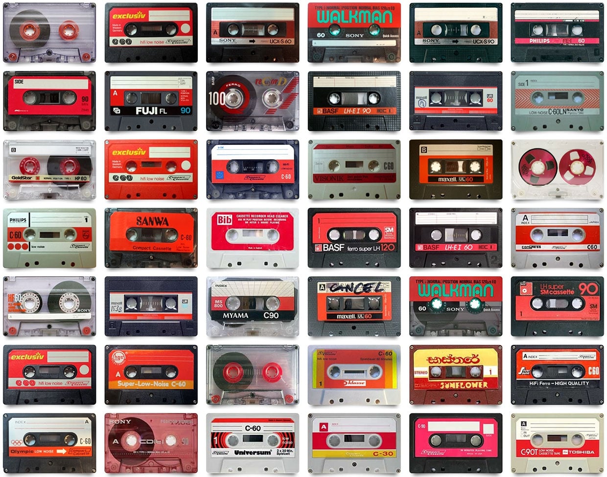 Check out the Cool Designs of Cassette Tapes in This Online Archive