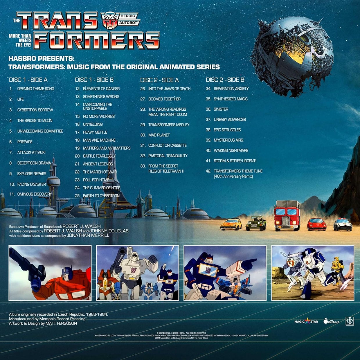 The Soundtrack from the Original Transformers Cartoon Has a Sweet Vinyl Set