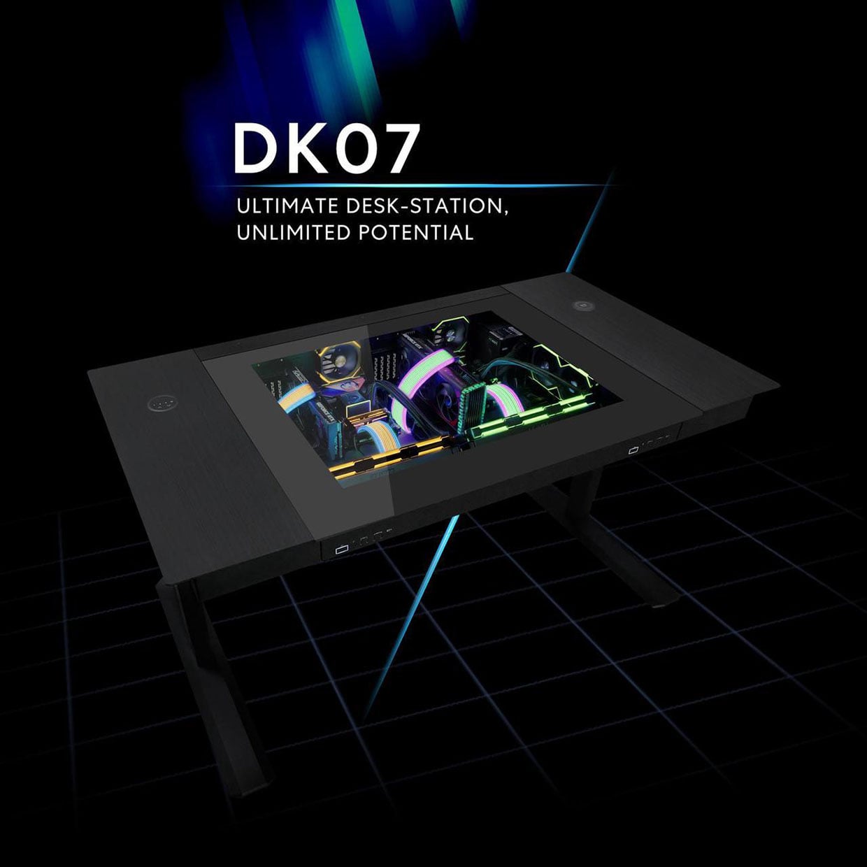 Lian Li's New Standing Desk PC Case Has Room for Two Gaming PCs