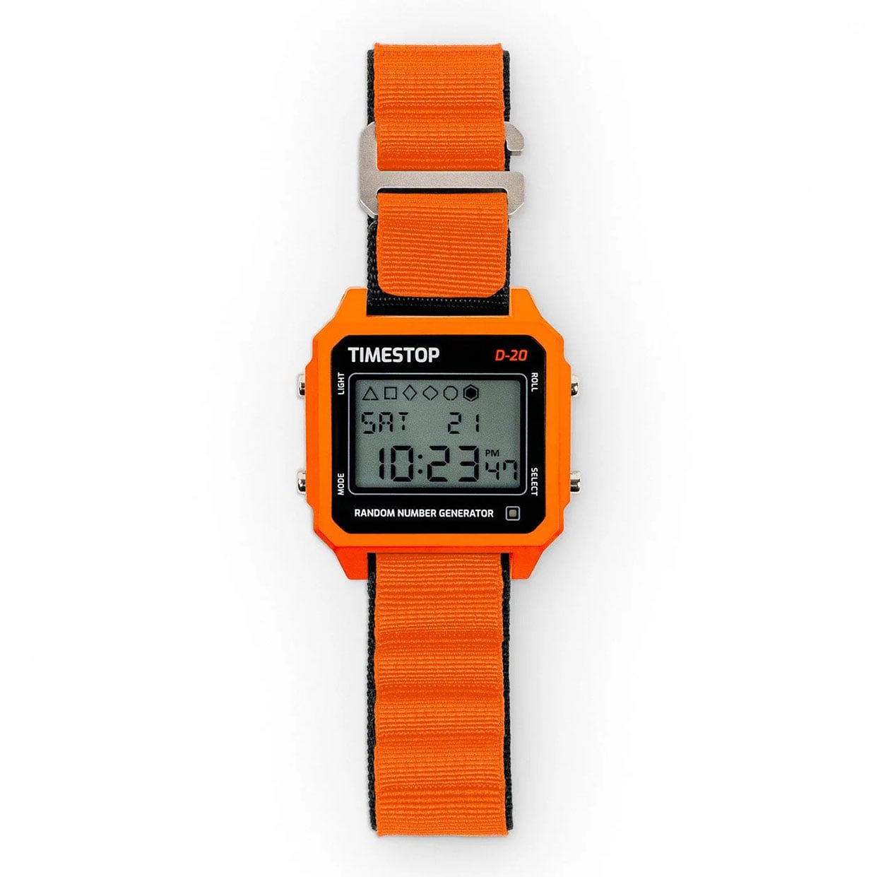 The Timestop D-20 Watch Tells the Time and Your Chance to Hit