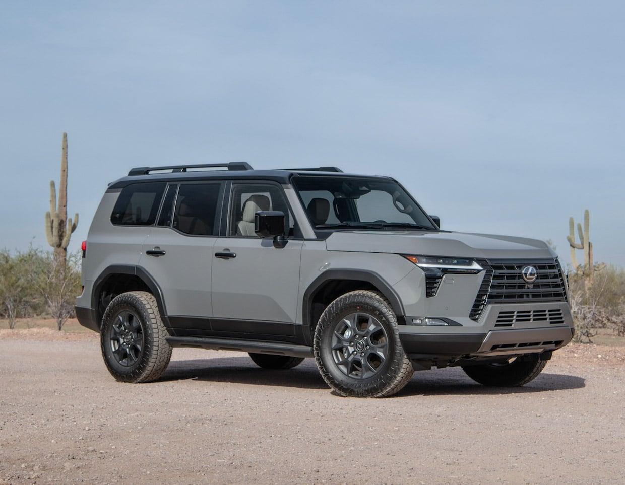 2025 Lexus GX 550 Overtrail Models Get a Suspension Lift