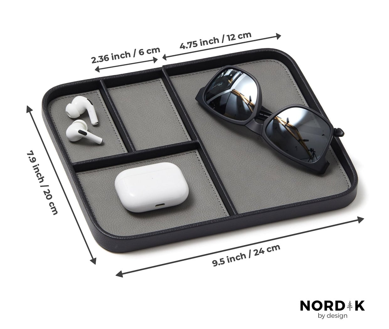 This Vegan Leather Valet Tray Brings Order to Your Pocket Dump