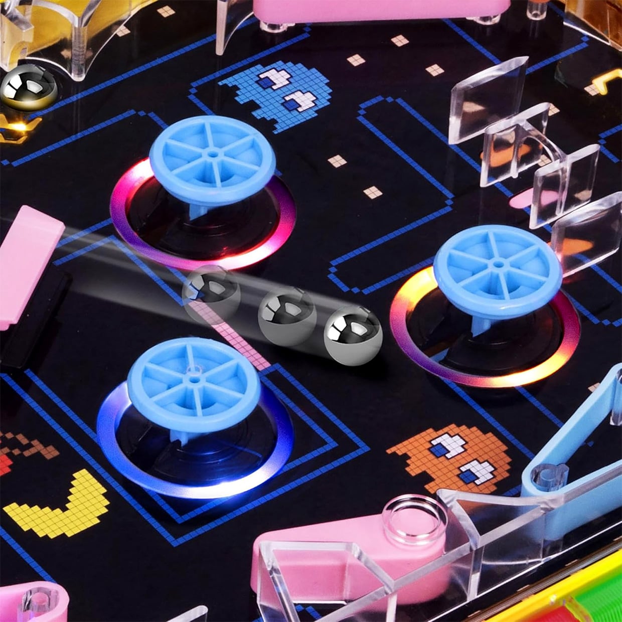 Pac-Man Arcade Pro Tabletop Pinball Brings Big Table Features