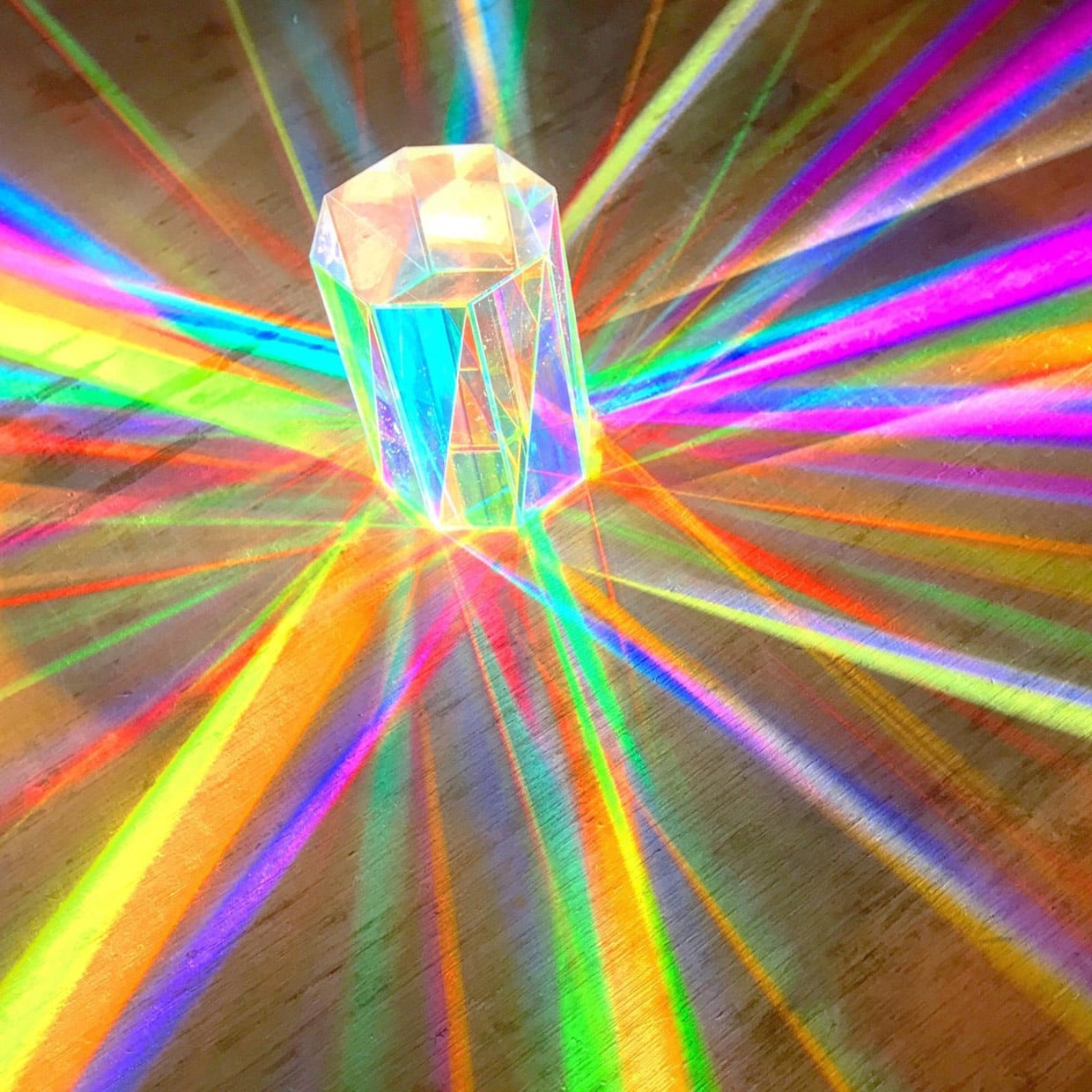 Rainbow Shadow Lights + Prisms Open a World of Color
